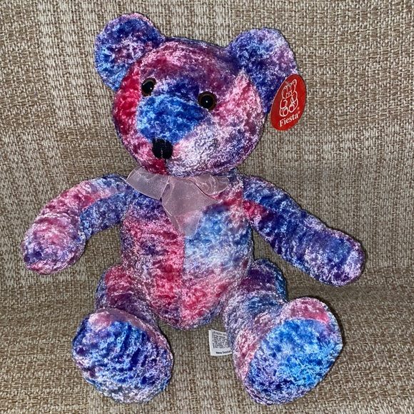 Fiesta | Toys | Y2k Plush Teddy Bear | Poshmark